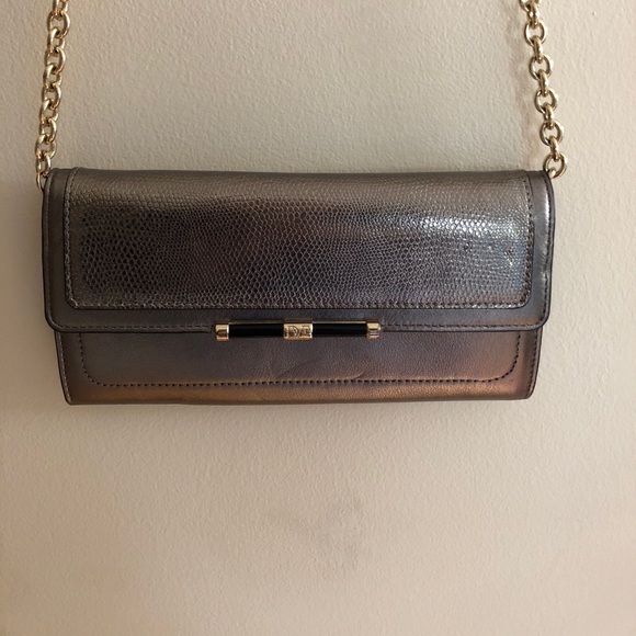 Diane Von Furstenberg | Bags | Diane Von Furstenberg Wallet On Chain ...